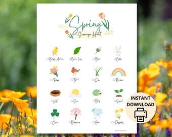 Seasonal Scavenger Hunts | Nature Bundle | Instant Download | PDF | US ...