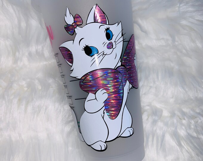 Marie the Cat, Marie the Aristocats, Reusable Cups, Starbucks Cups ...