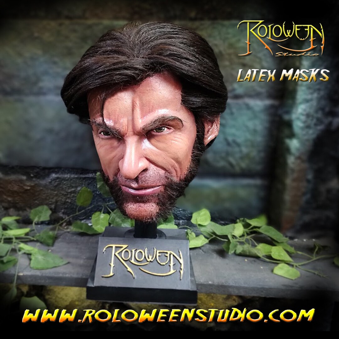Wolverine Logan Latex Mask Deluxe / Logan X-men / Weapon Hugh Jackman ...