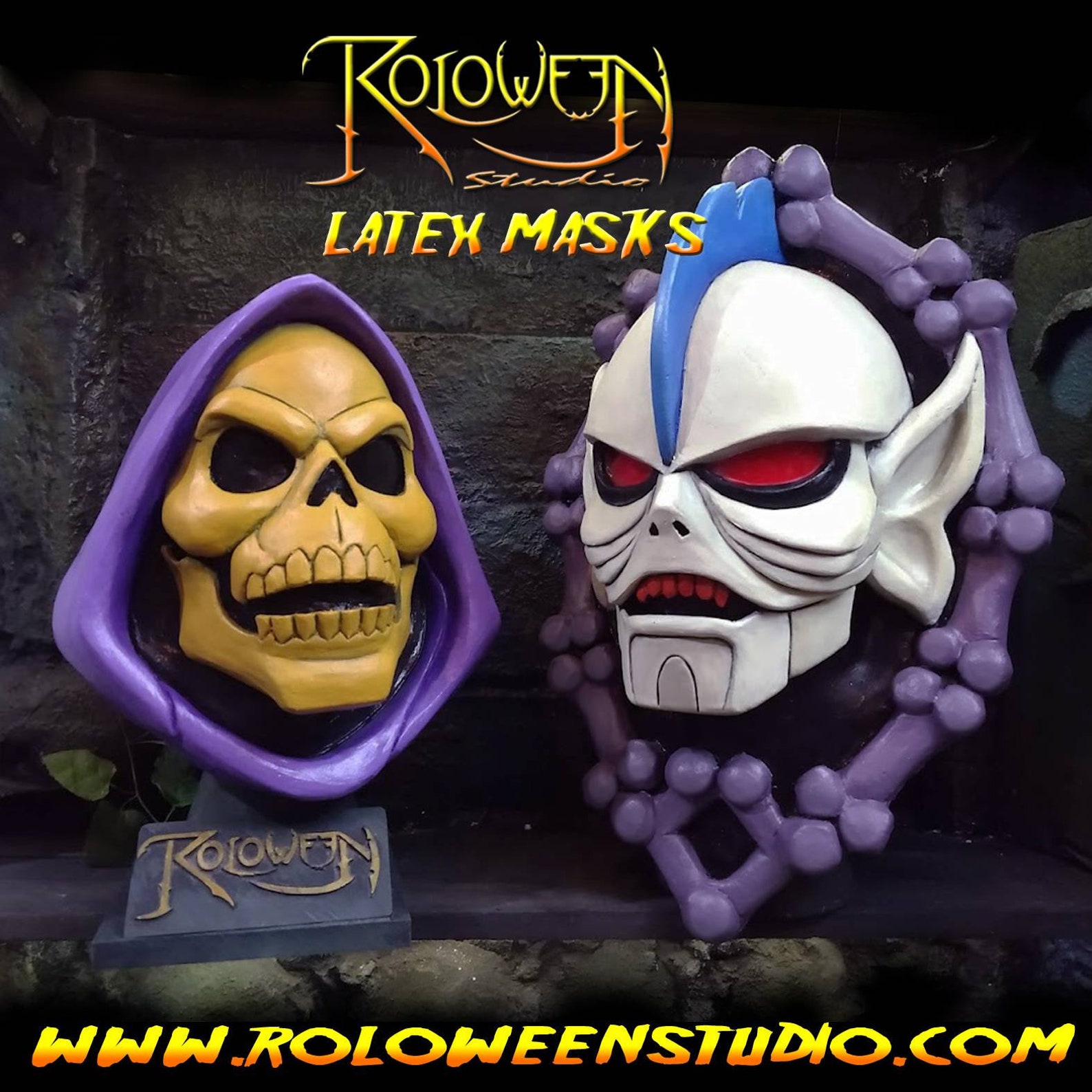 Hordak Deluxe Mighty Warlord Latex Mask Motu Masters Of The Etsy