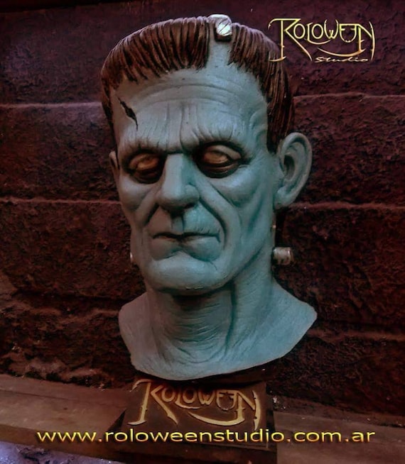 Frankenstein Boris Karloff Latex Mask Universal Monsters | Etsy UK