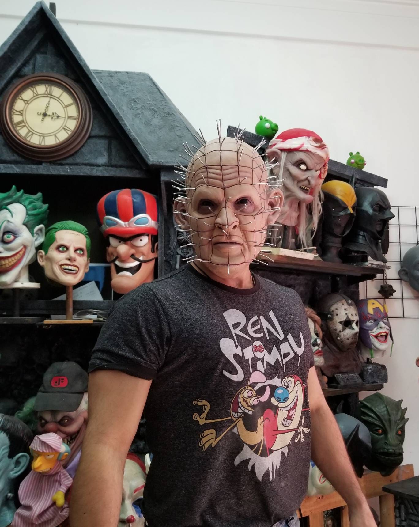 Hellraiser Pinhead Lead cenobite latex mask facemask Pinhead | Etsy