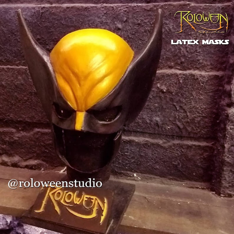 Wolverine Cowl X-men Wolverine Latex Mask X-men Berserker - Etsy