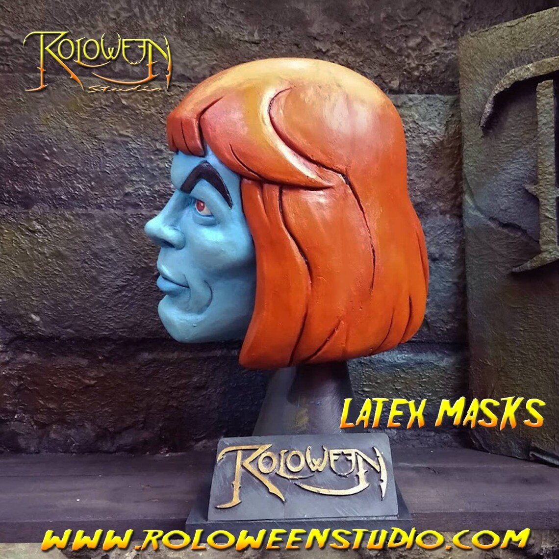 Faker Latex Mask Masters of the Universe Evil Warriors Evil | Etsy