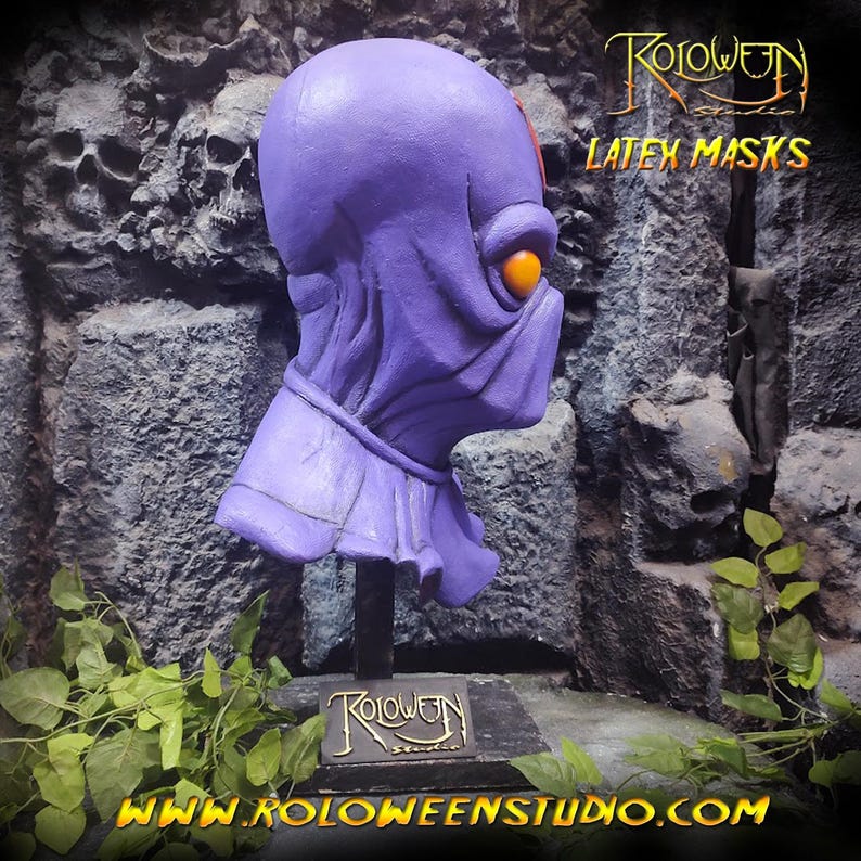 Foot Soldier Latex Mask - 1990 Movie Replica - Realistic TMNT Ninja ...