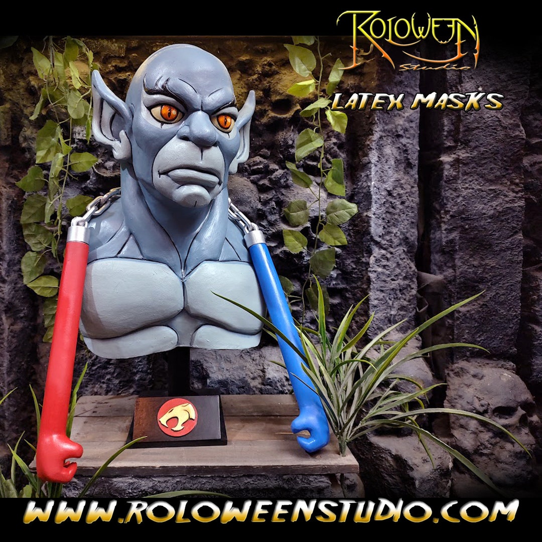 Panthro Thundercats Latex Mask/ Vintage/ Lion O Súper Seven/ Classic ...
