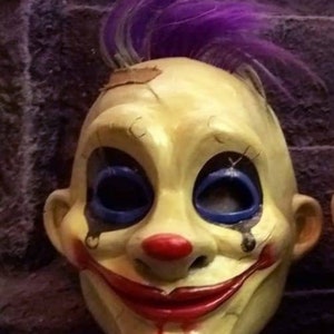 Grumpy Clown Latex Mask - Etsy