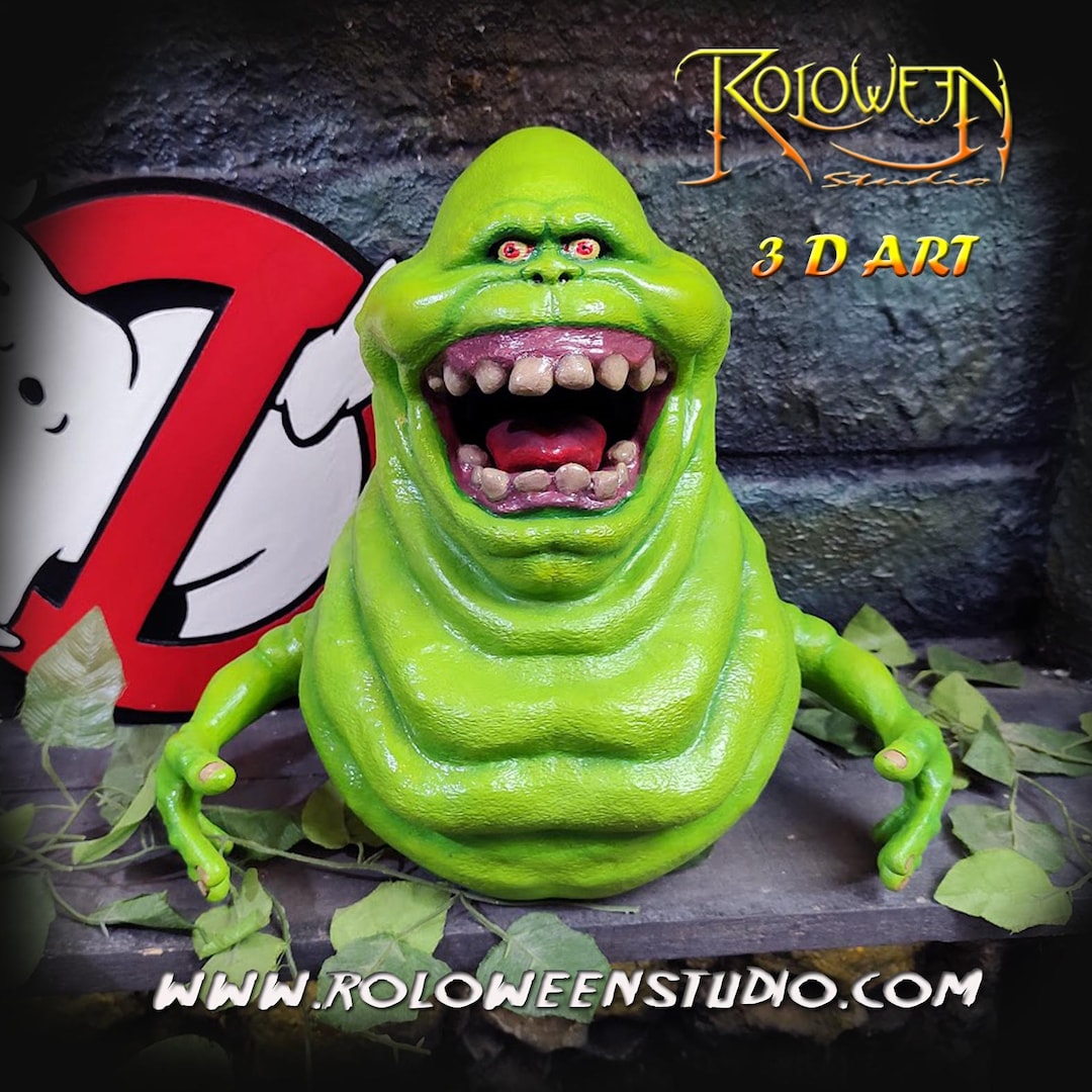 Ghostbusters Slimer Complete Figure Ghostbusters / 3d Printed ...