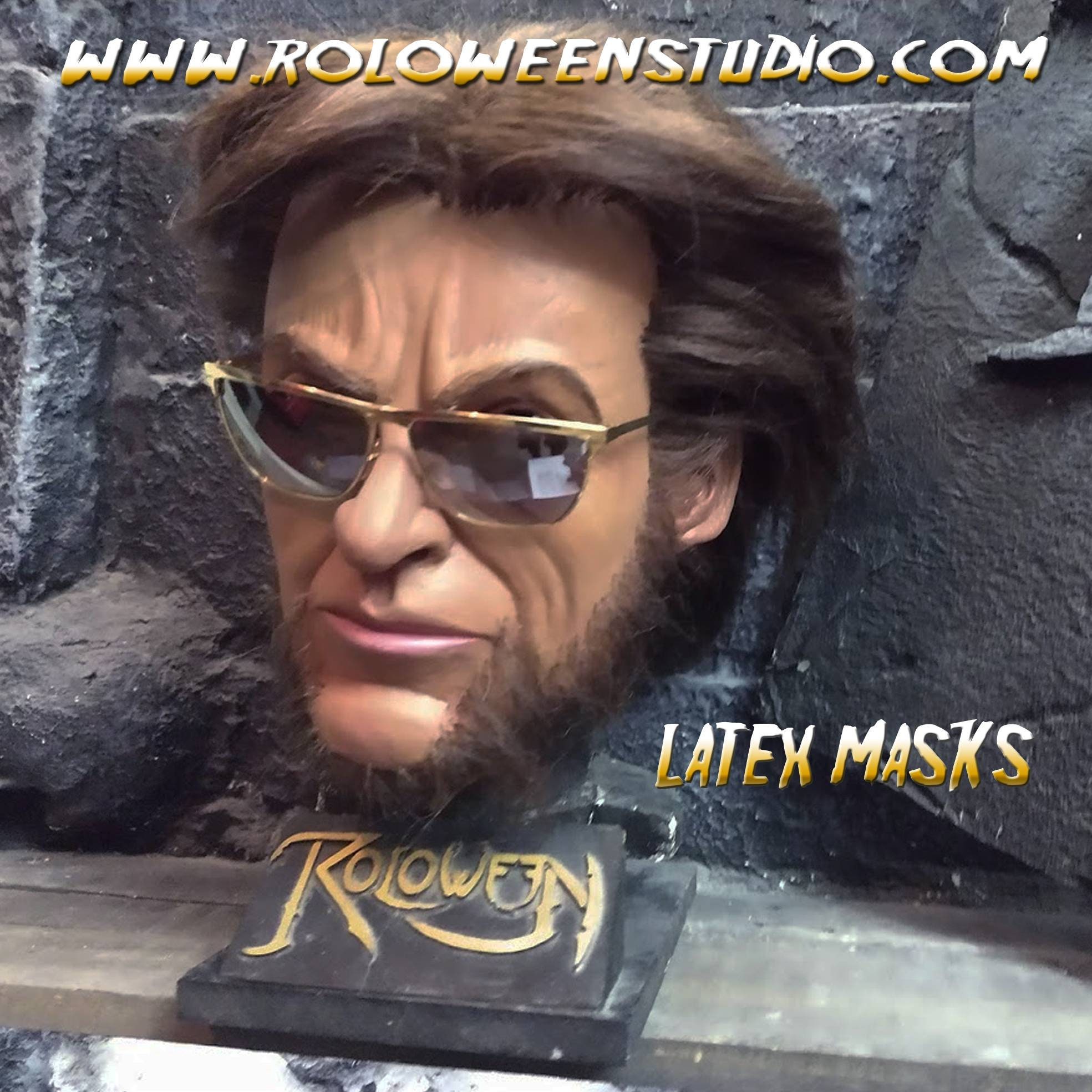 Wolverine Latex Mask Deluxe Logan X-men Weapon Hugh Jackman - Etsy