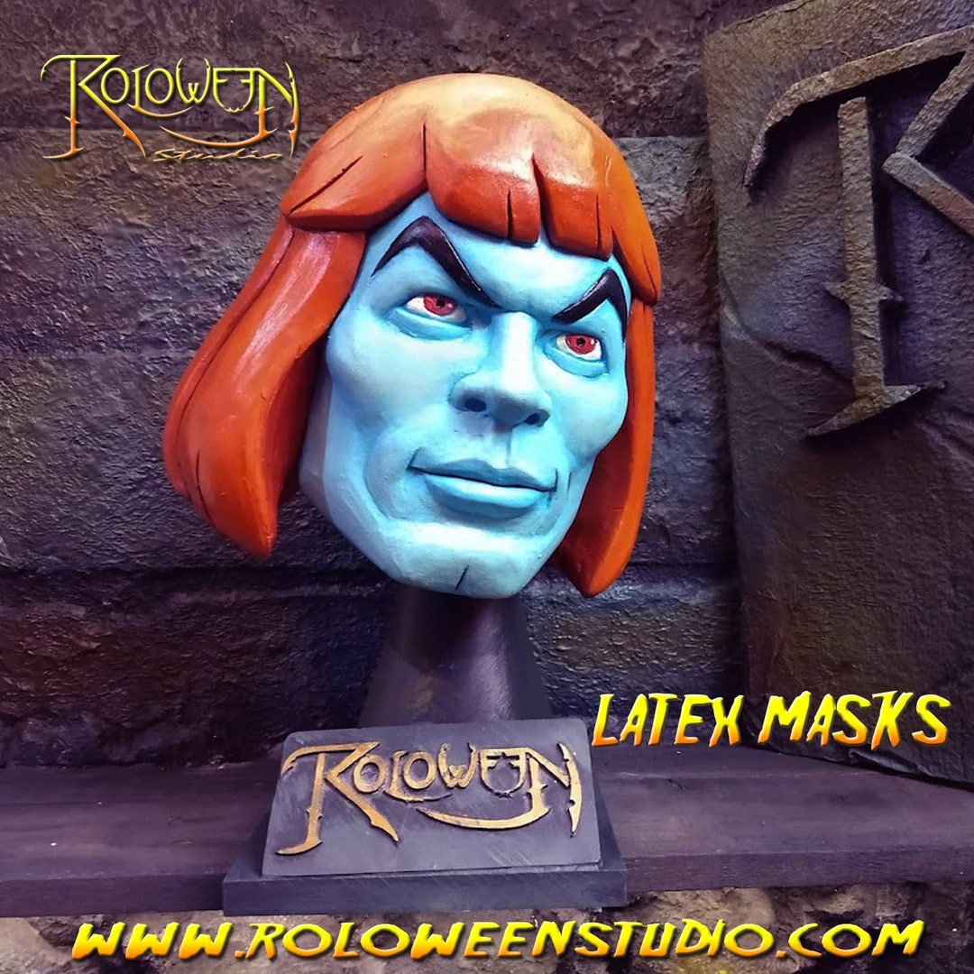 Faker Latex Mask Masters of the Universe Evil Warriors Evil / Robot of ...