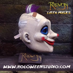 Grumpy Clown Latex Mask - Etsy