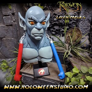 Panthro Thundercats Latex Mask/ Vintage/ Lion O Súper Seven/ Classic ...