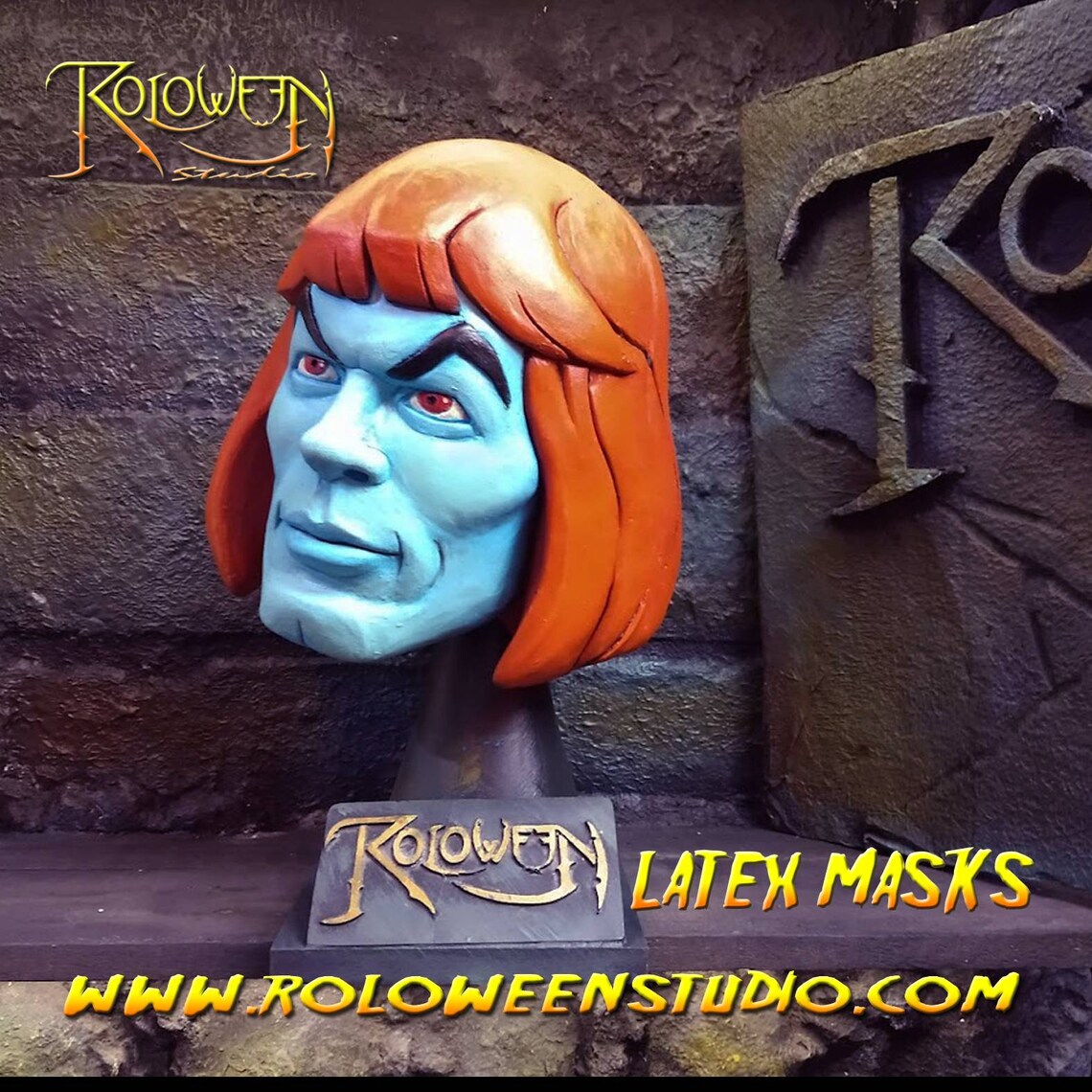 Faker Latex Mask Masters of the Universe Evil Warriors Evil | Etsy