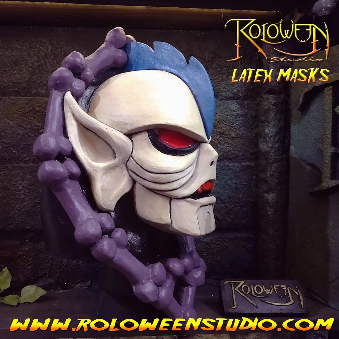 Hordak Deluxe Mighty Warlord Latex Mask Motu Masters of the - Etsy