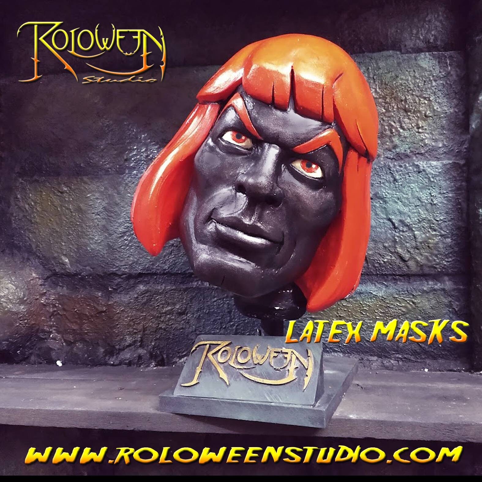 He-man Latex Mask Anti-eternia Most Evil Man in the Universe - Etsy