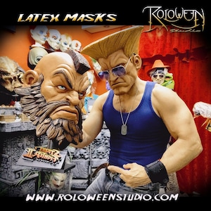 Zangief Latex Mask Street Fighter II / the World Warrior / Capcom ...