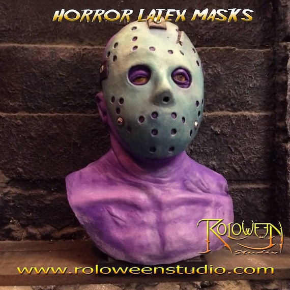 Jason Voorhees Latex Mask 8 Bit Nes Special Edition Vídeo | Etsy