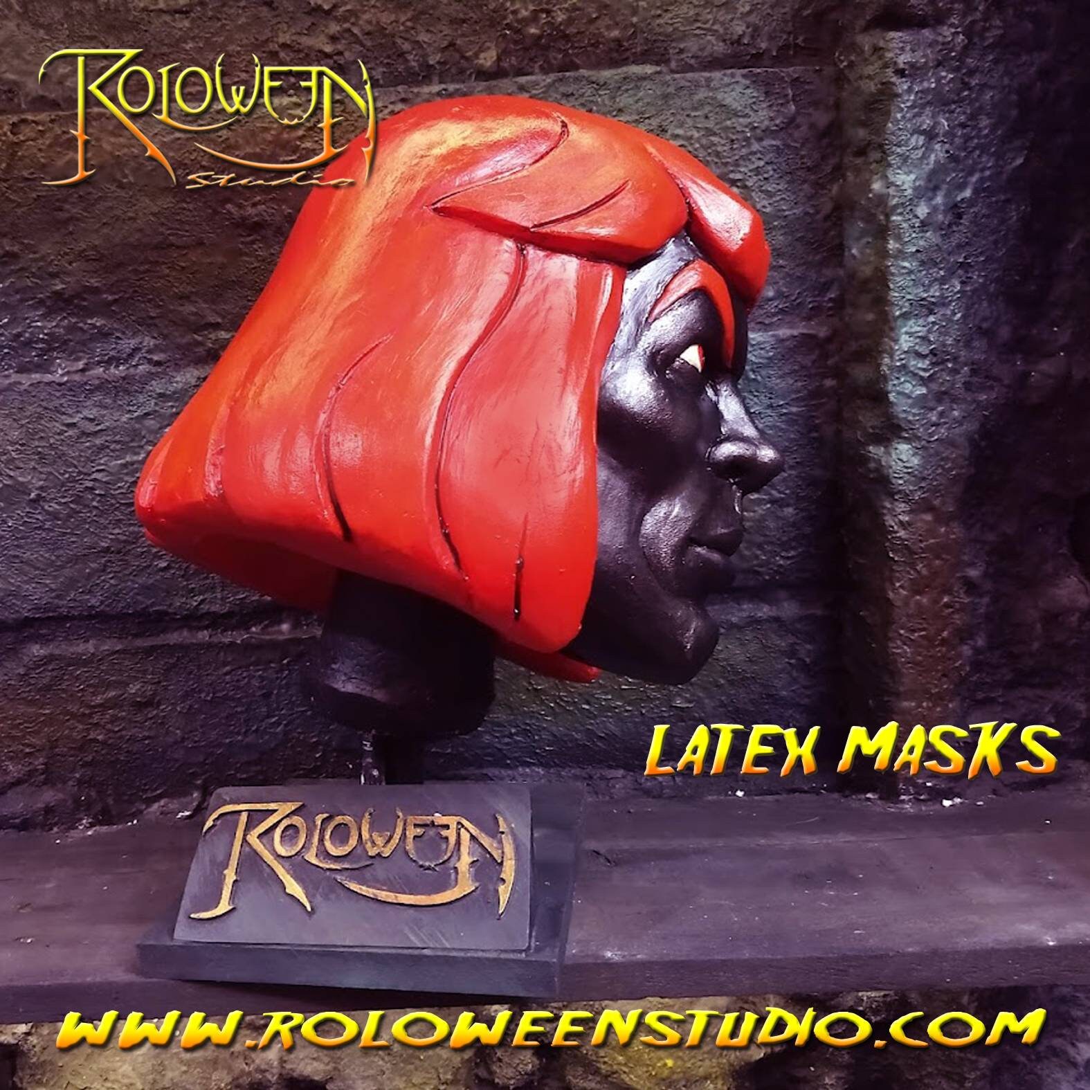 He-man Latex Mask Anti-eternia Most Evil Man in the Universe - Etsy