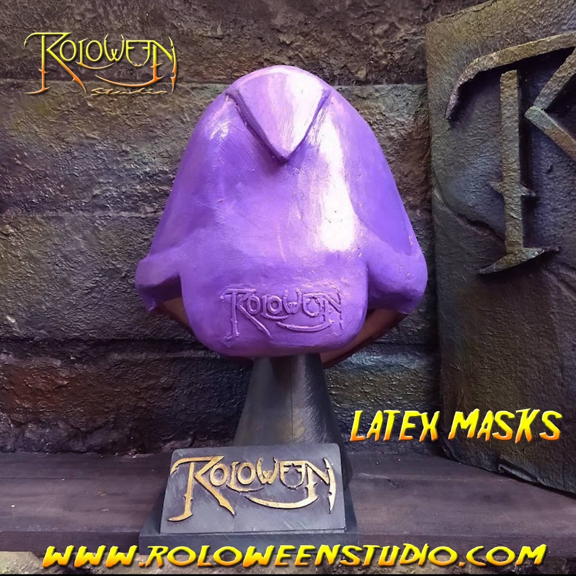 Skeletor Overlord of Evil Latex Mask Masters of the Universe - Etsy