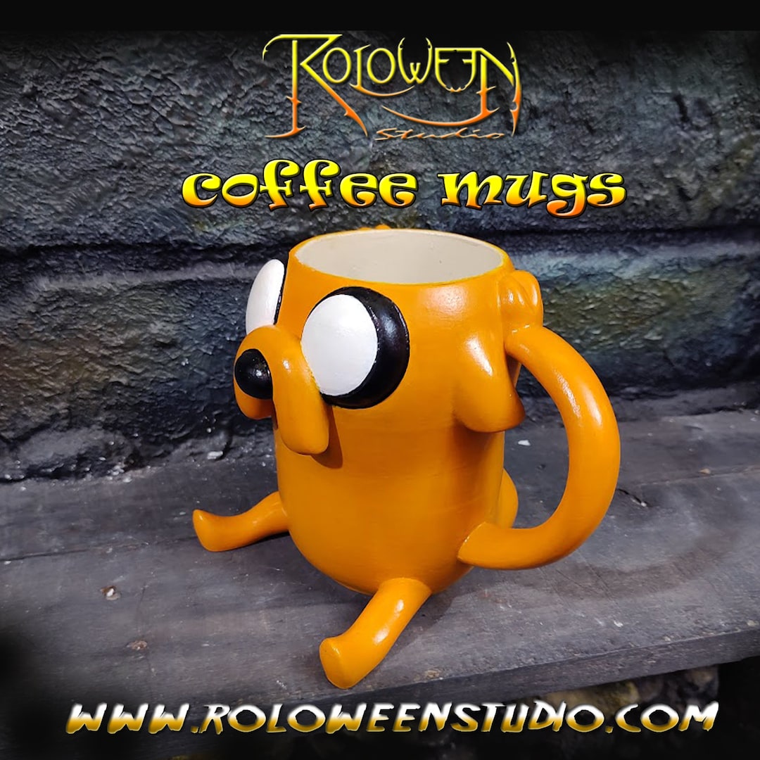 Jake the Dog Mug Adventure Time Cup 3d Print - Etsy