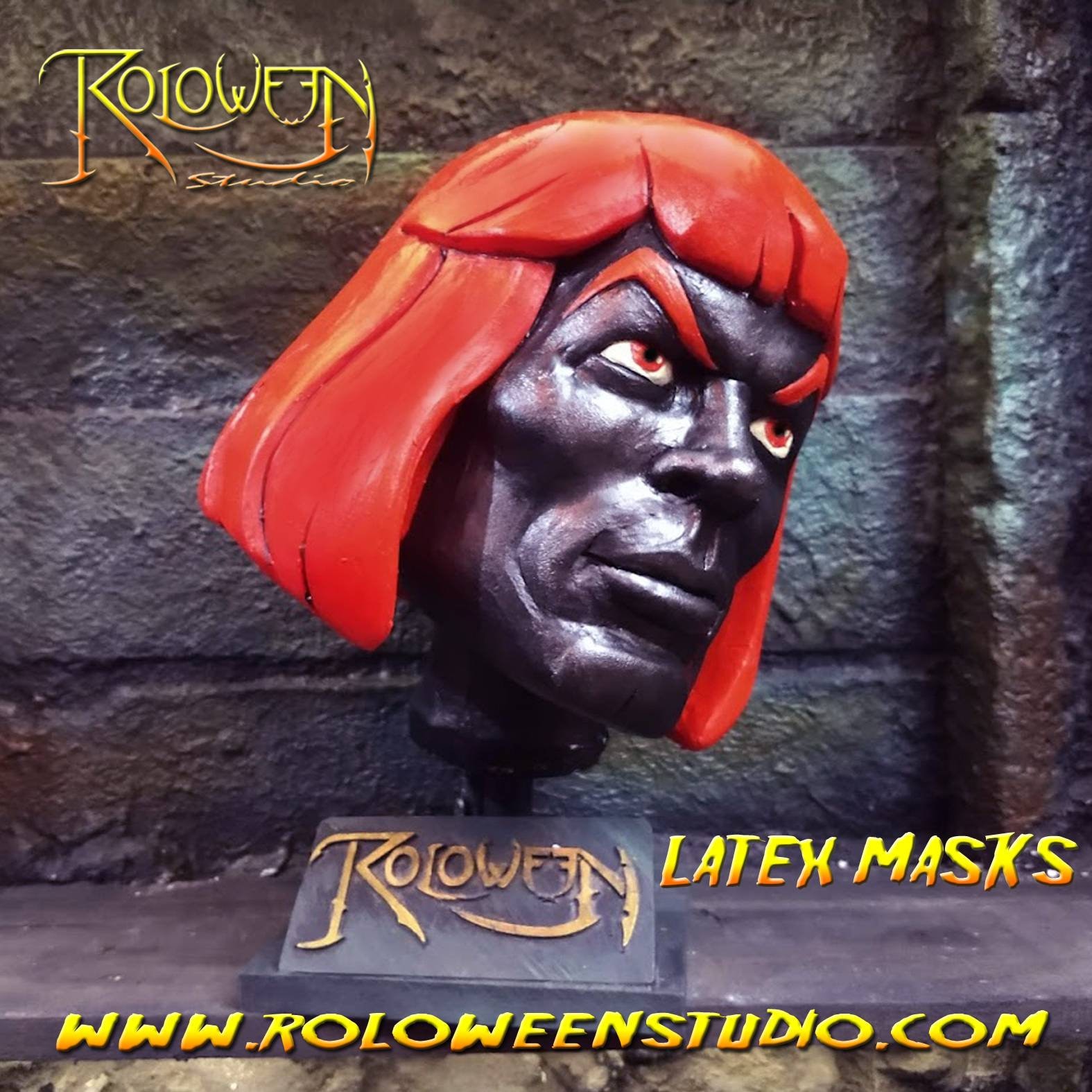 He-man Latex Mask Anti-eternia Most Evil Man in the Universe - Etsy