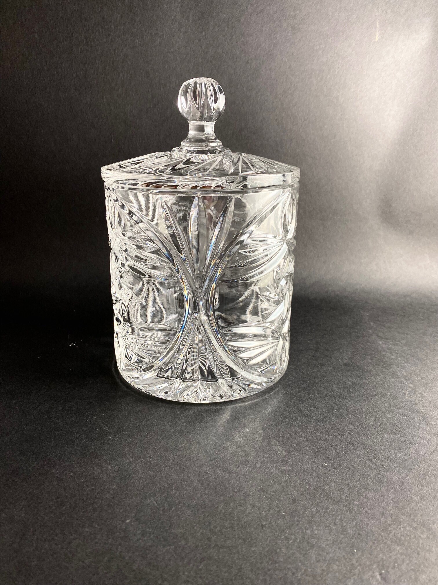 Cut Crystal Jars