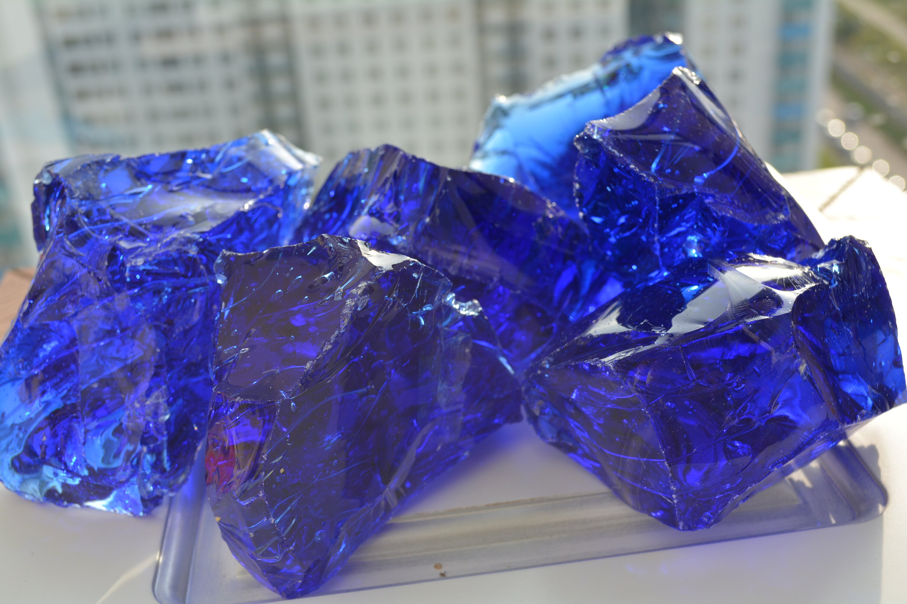 Slag Glass Clear Glass Glass Rock Slag Glass Cullet Cullet | Etsy