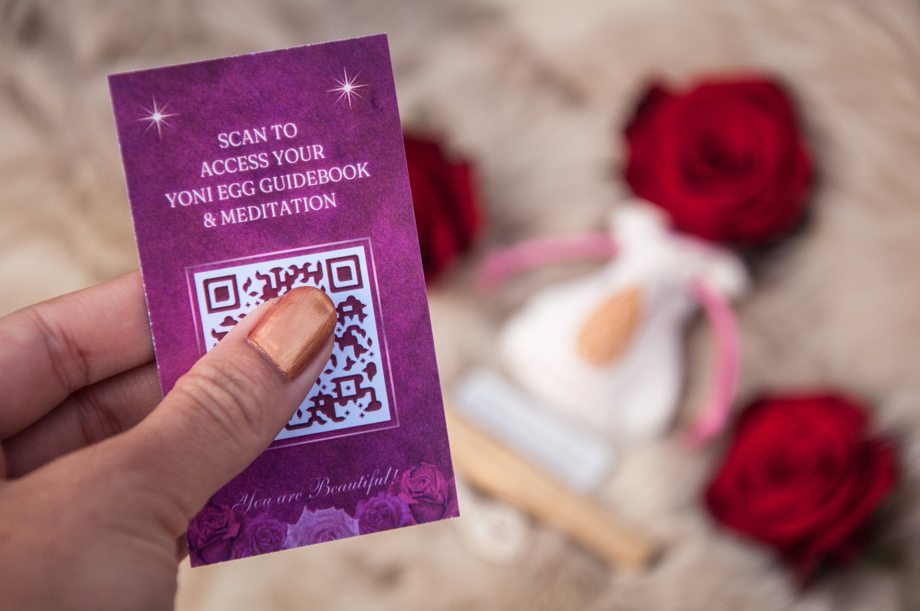 Yoni Egg golden Sheen Obsidian Self-love Bundle - Etsy