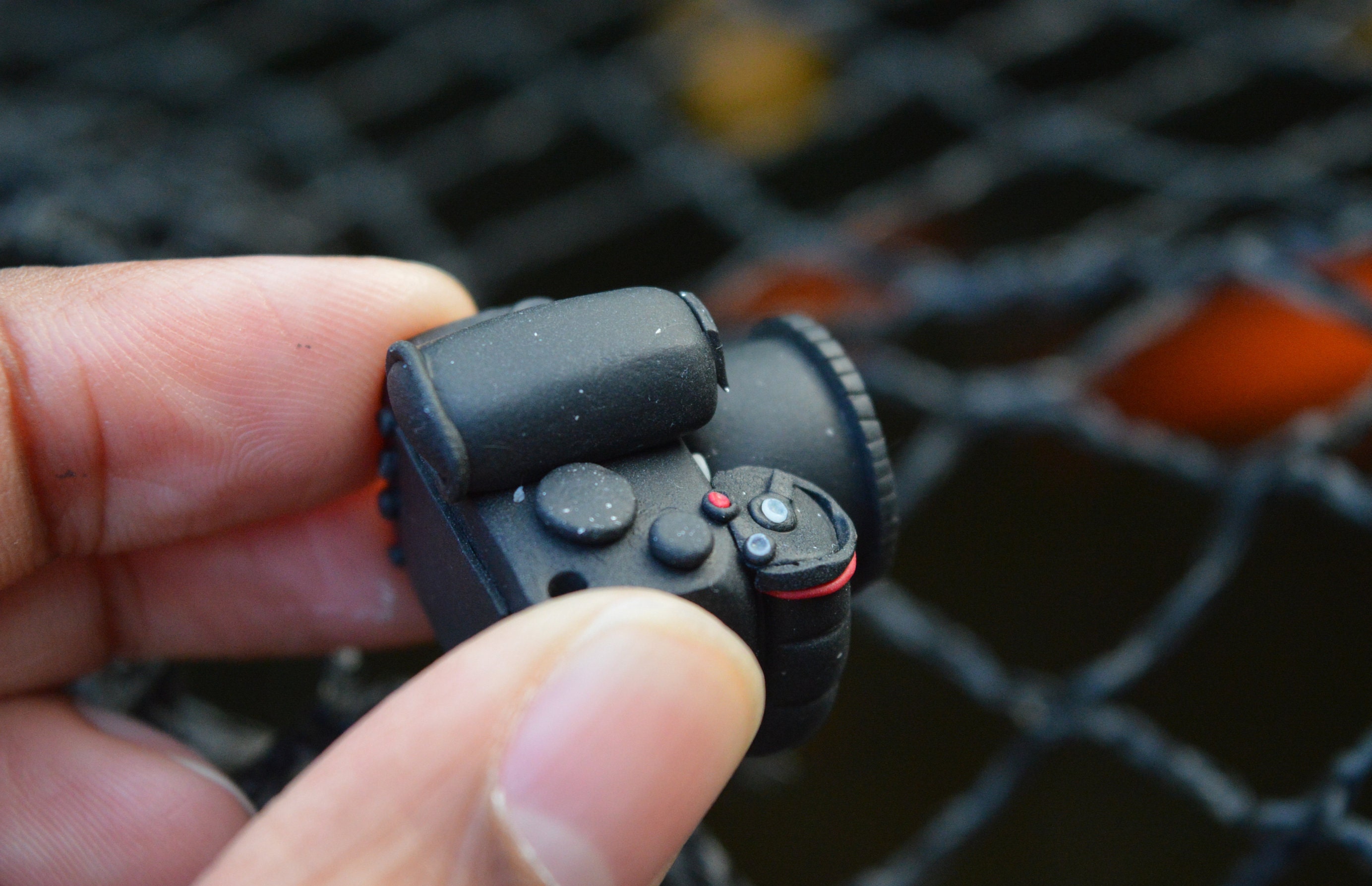 Camera Charm - Photography, DSLR Charm, Camera, Polymer Clay, Jewelry ...