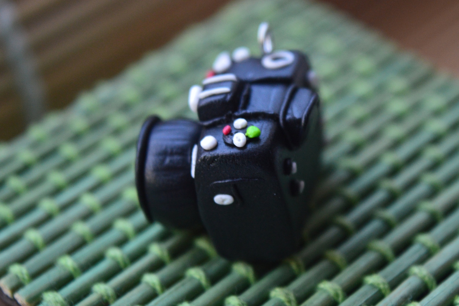 Camera Charm - Photography, DSLR Charm, Camera, Polymer Clay, Jewelry ...