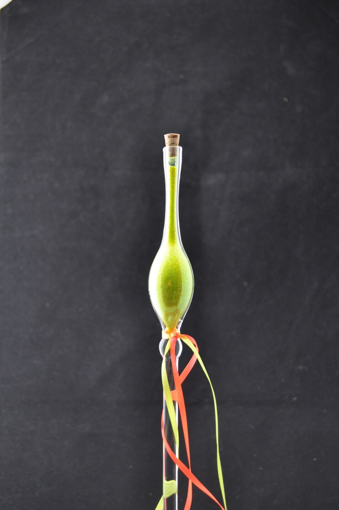 Yellow Fairy Dust Glass Wand - Etsy