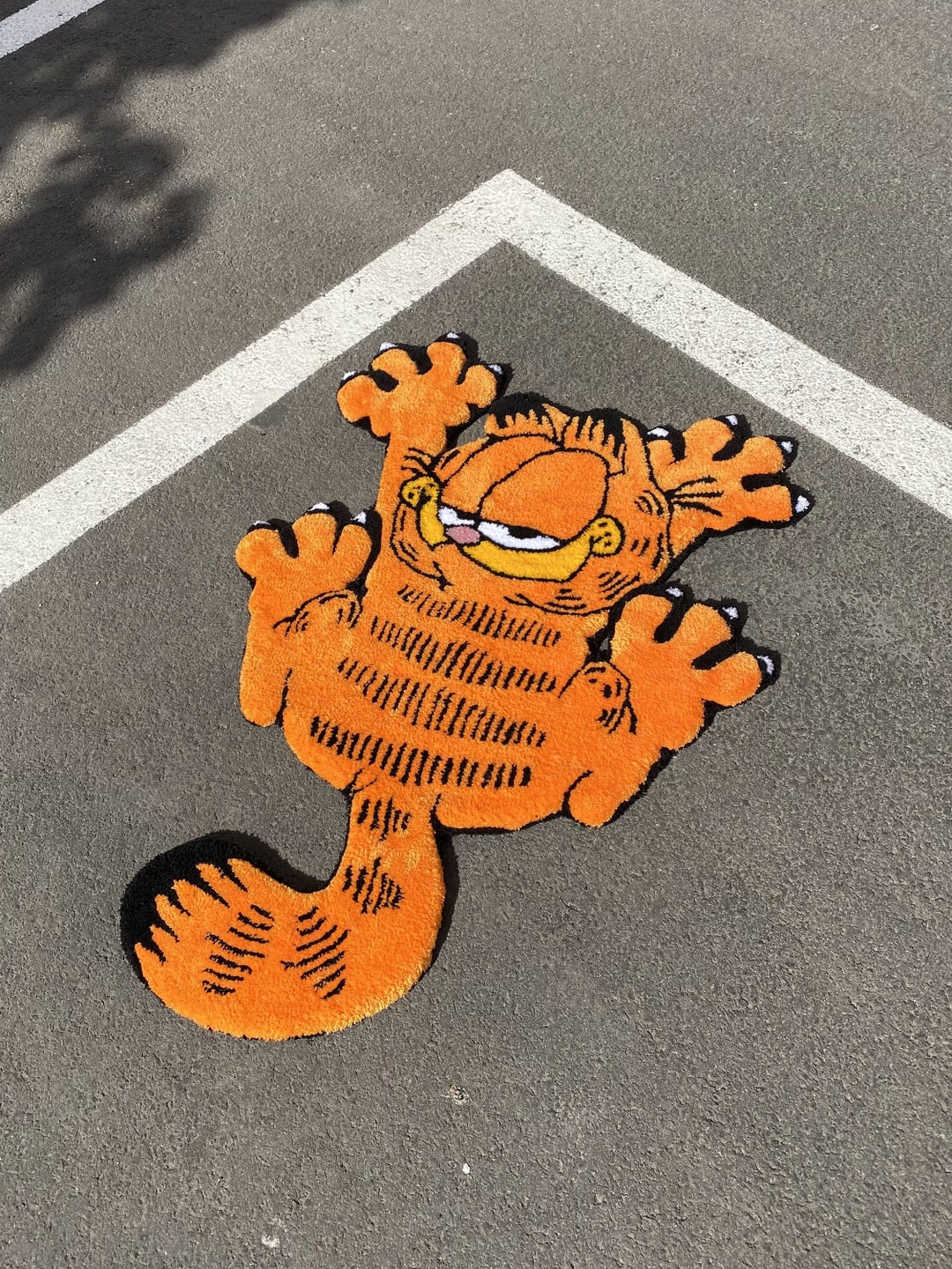 Garfield Handmade Custom Rug Tufted - Etsy