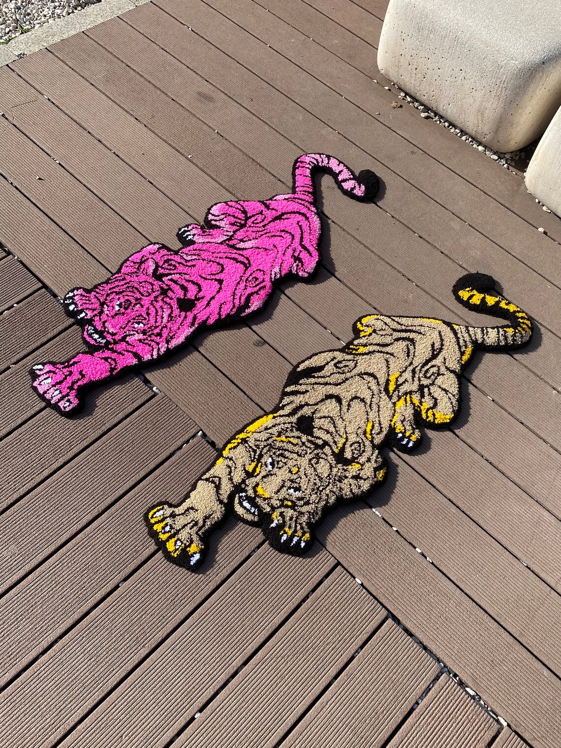 Tiger Handmade Custom Rug Tufted - Etsy