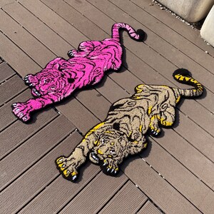 Tiger Handmade Custom Rug Tufted - Etsy