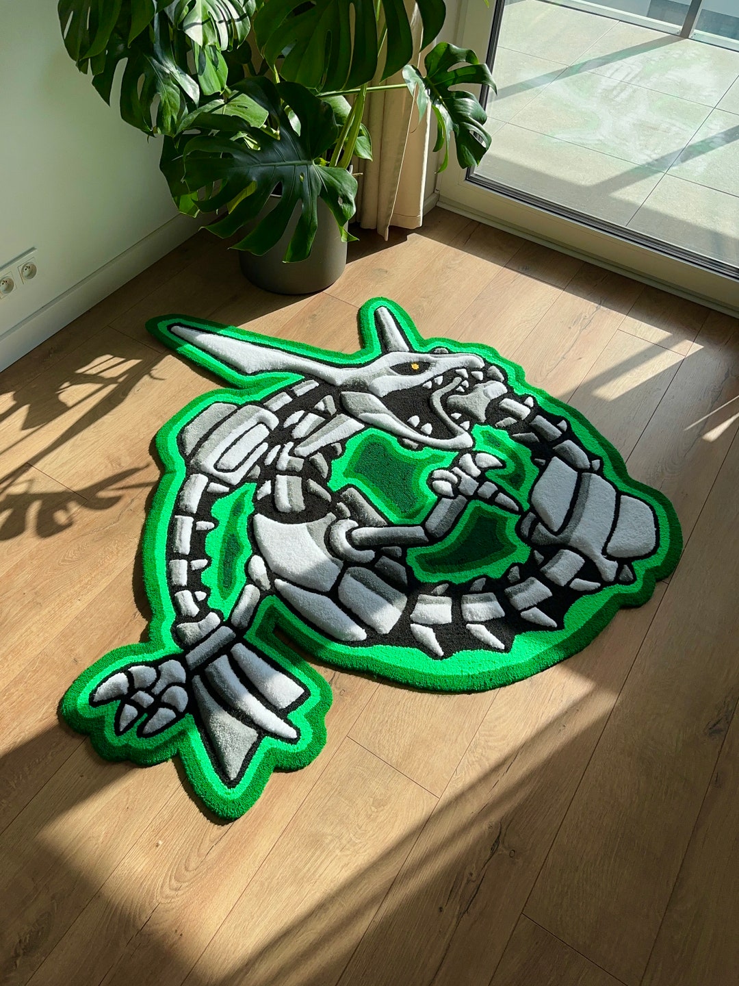 Skeleton Tufted Rug,3d Skull Rug, Handmade Tufted Custom Rug, Living ...