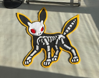 Skeleton Tufted Rug,3d Skull Rug, Handmade Tufted Custom Rug, Living ...