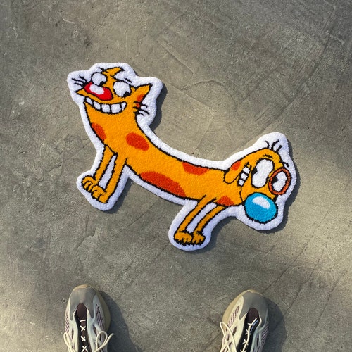 Garfield Custom Tufted Rug / 100% Handmade Rug/tufted Rug - Etsy