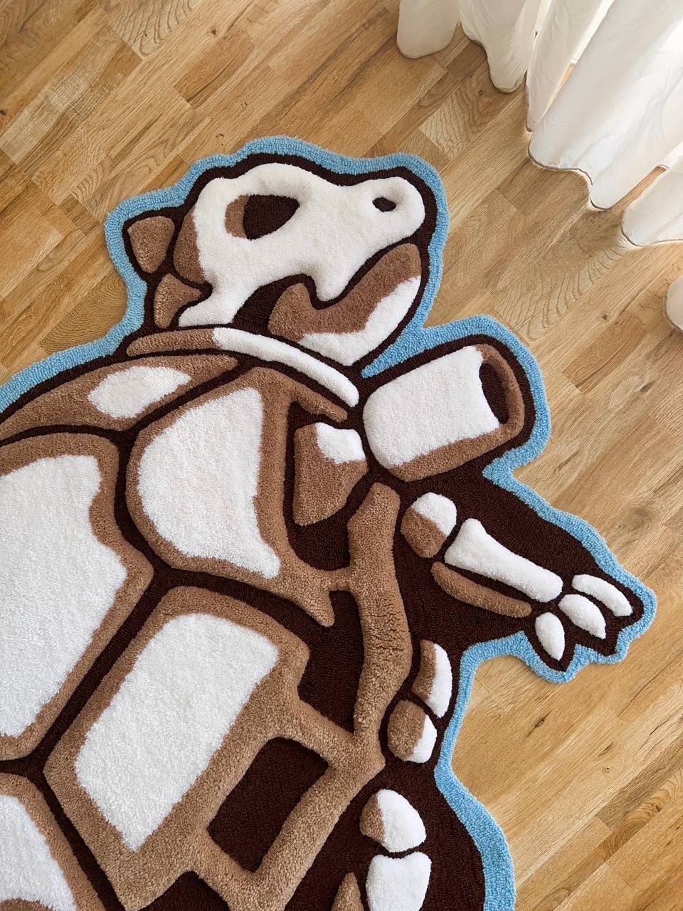 Skeleton Tufted Rug,3d Skull Rug, Handmade Tufted Custom Rug, Living ...