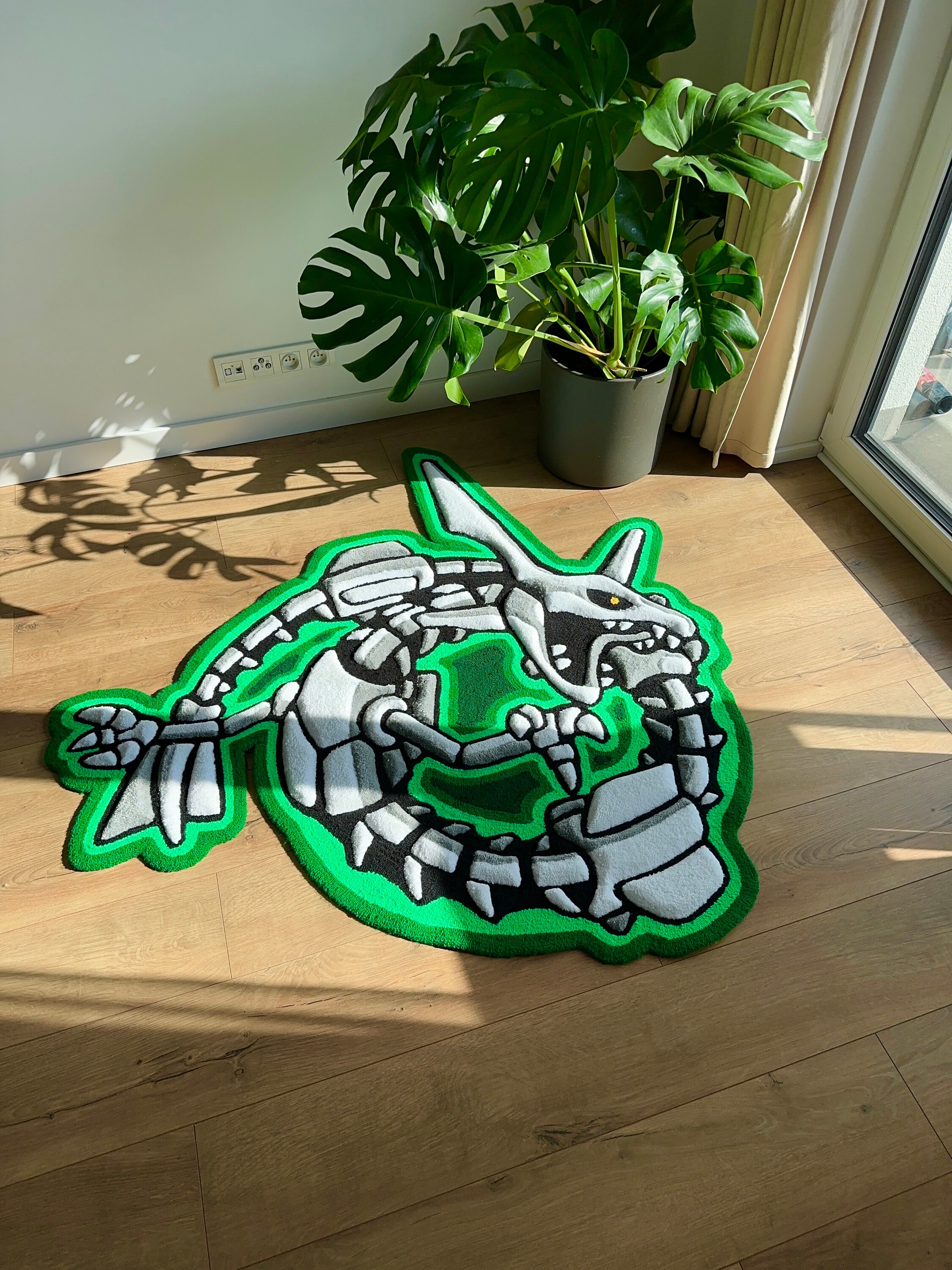 Skeleton Tufted Rug,3d Skull Rug, Handmade Tufted Custom Rug, Living ...