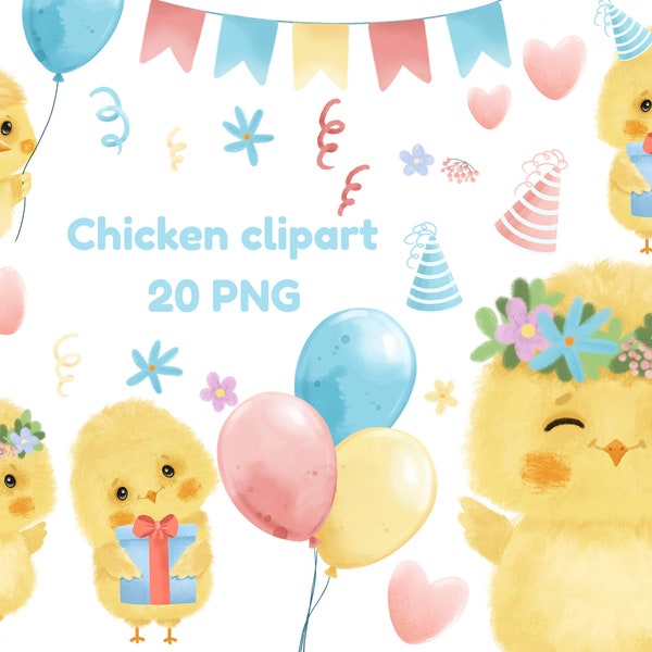 Watercolor Farm Animals Clipart, Cute Farm Png, Watercolor Digital ...