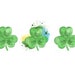 Watercolor Shamrock Png, Watercolor St. Patrick's Day PNG, Sublimation ...
