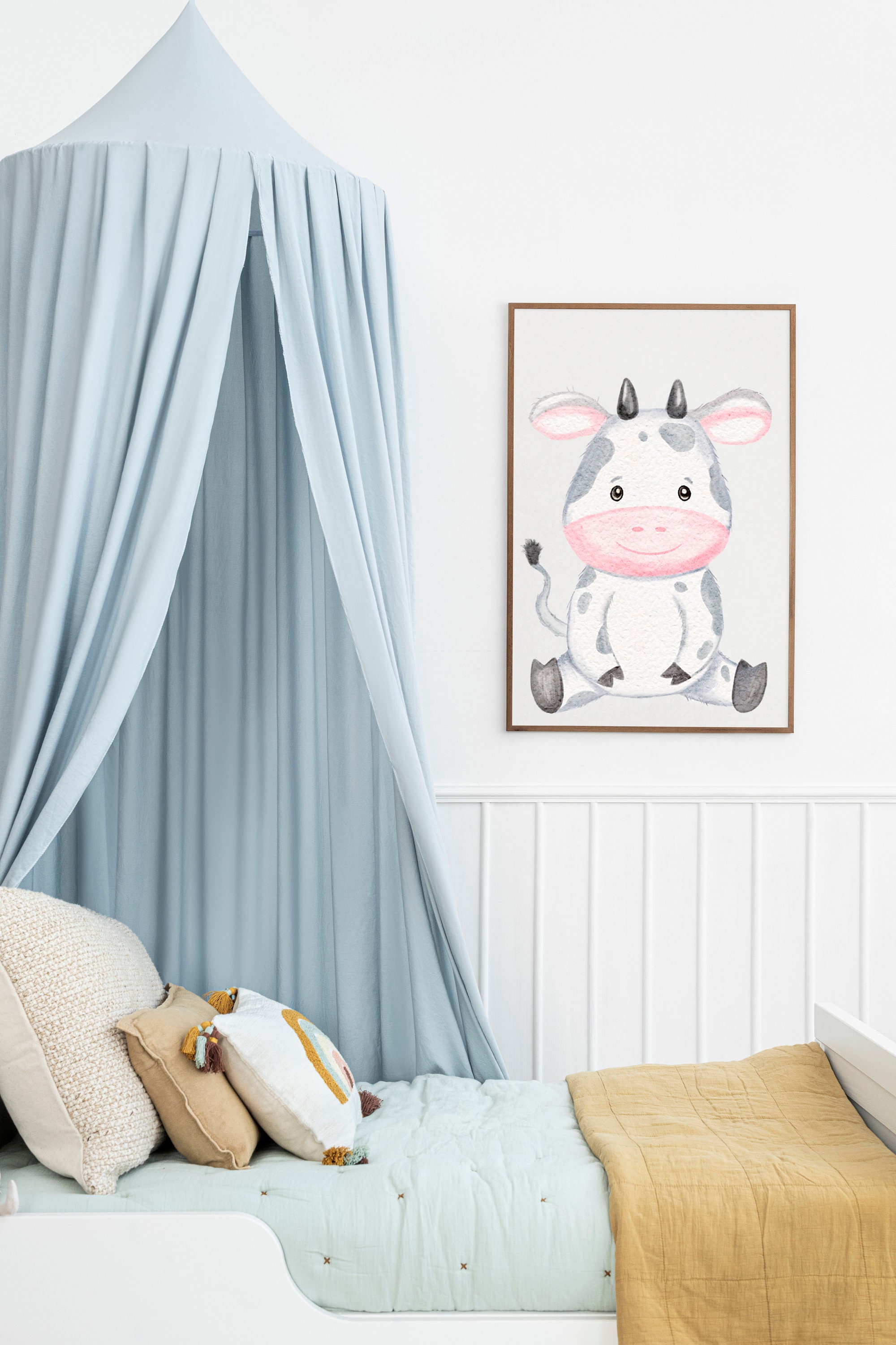 Watercolor Farm Animals Clipart, Cute Farm Png, Watercolor Digital ...