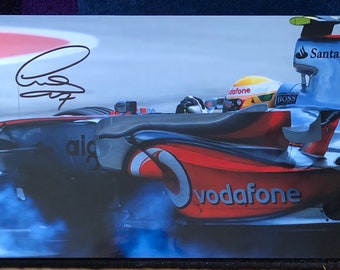 Lewis Hamilton Autograph - Etsy