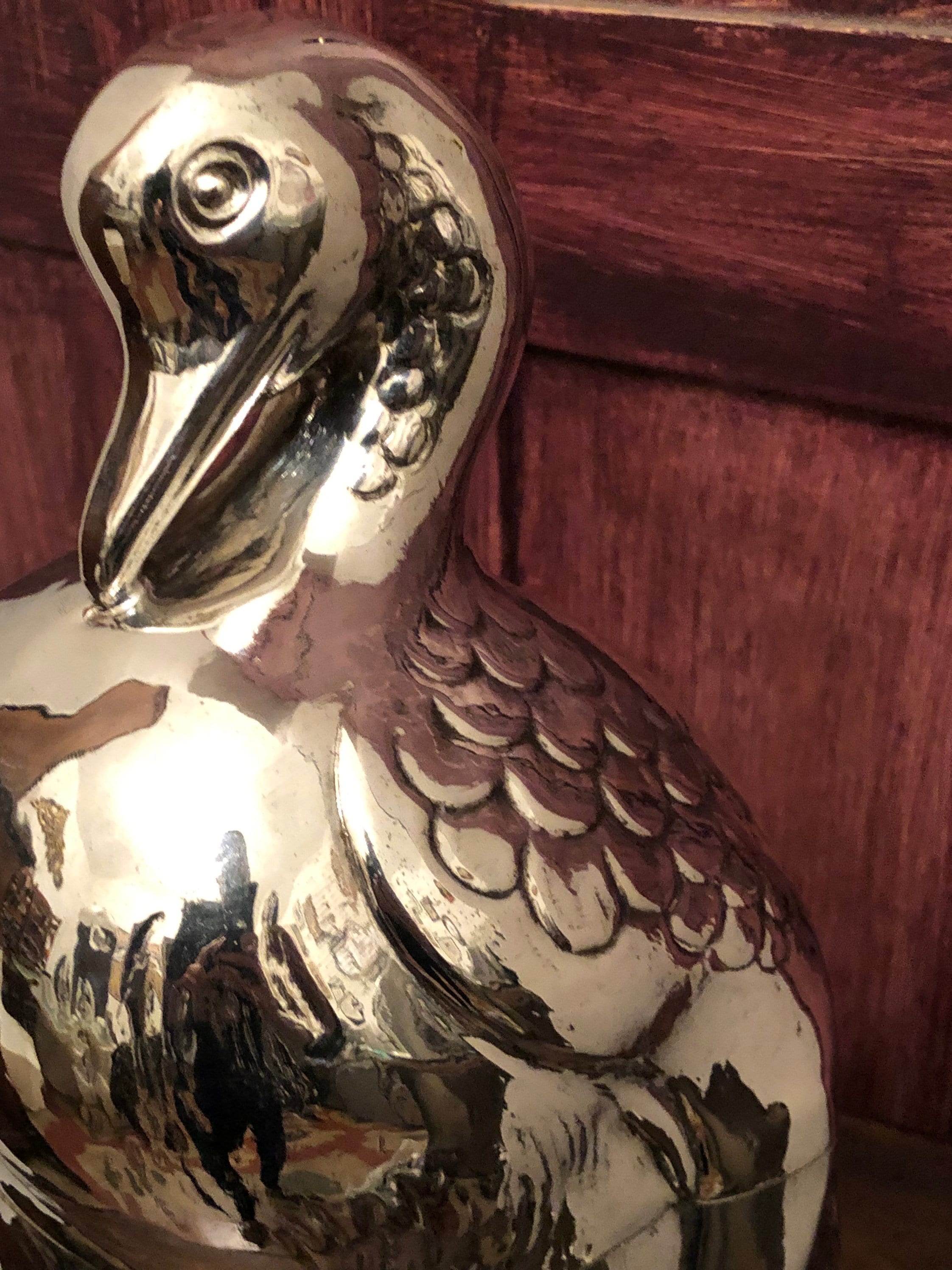 Penguin Ice Bucket Silver Plated Ice Bucket Vintage Barman - Etsy