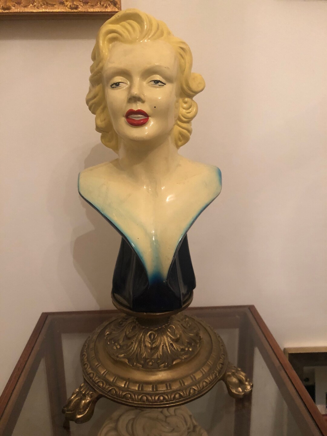 Marilyn Monroe Ceramic Sculpture Hollywood Cinema Star Actress - Etsy