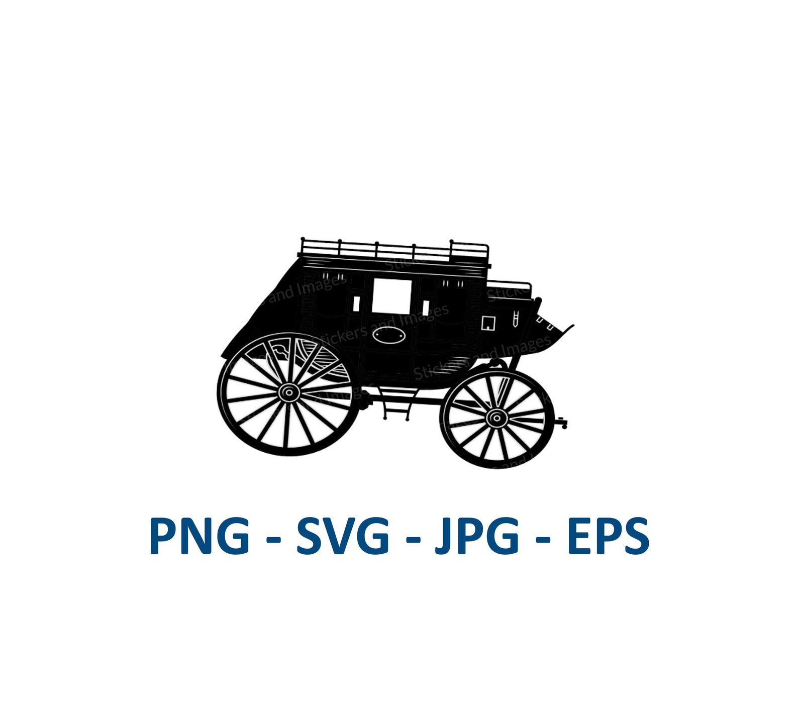 Stagecoach | Instant Download Digital File | SVG | PNG | JPG ...