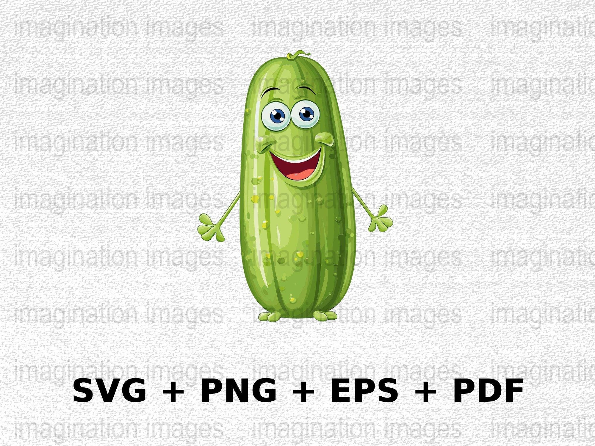 Pickle 6 Image Png Svg Pdf Eps Commercial Use Vector - Etsy