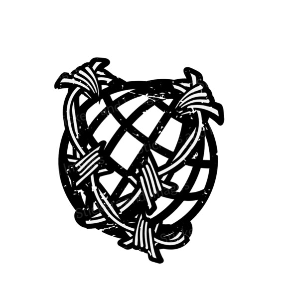 Wire Globe Drawing
