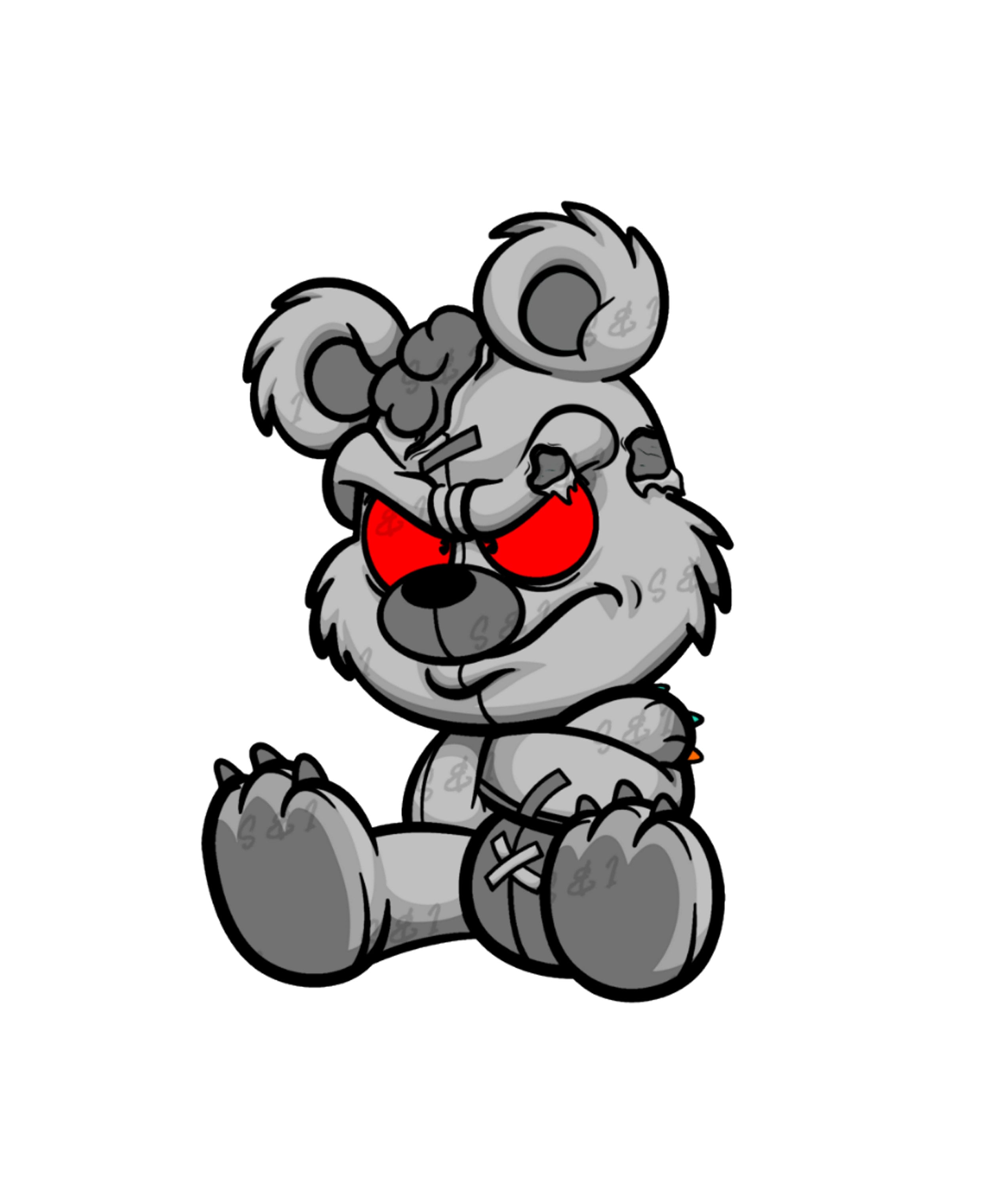 Evil Teddy Bear Drawings