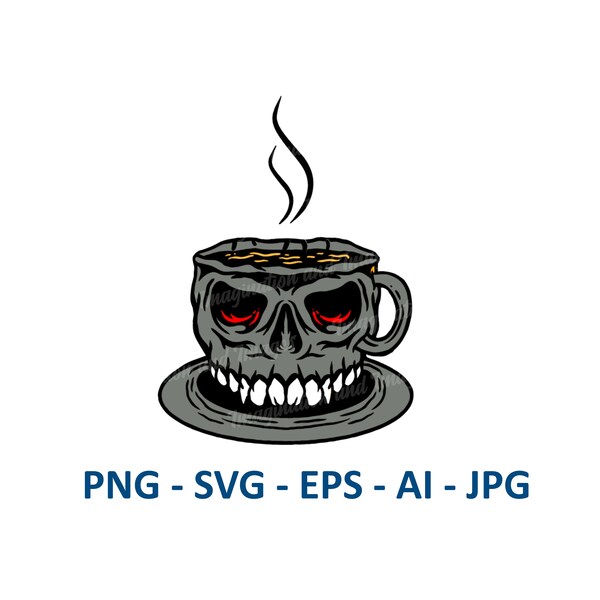 Skull Coffee Maker - Etsy